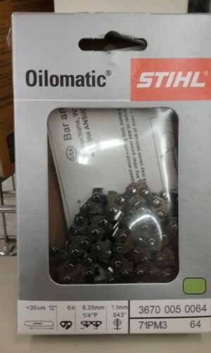 STIHL 12" PICCO MICRO 3-PM3 (Semi Chisel) Saw Chain