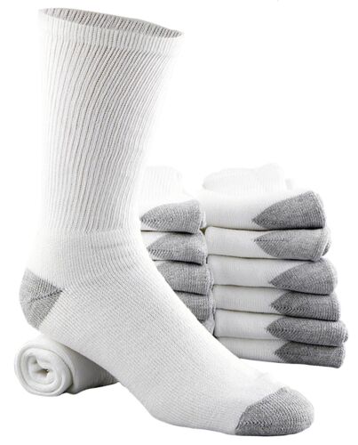 Railroad Sock Inc. Men's Banded Crew Sock 13 Pack Sz 10-13