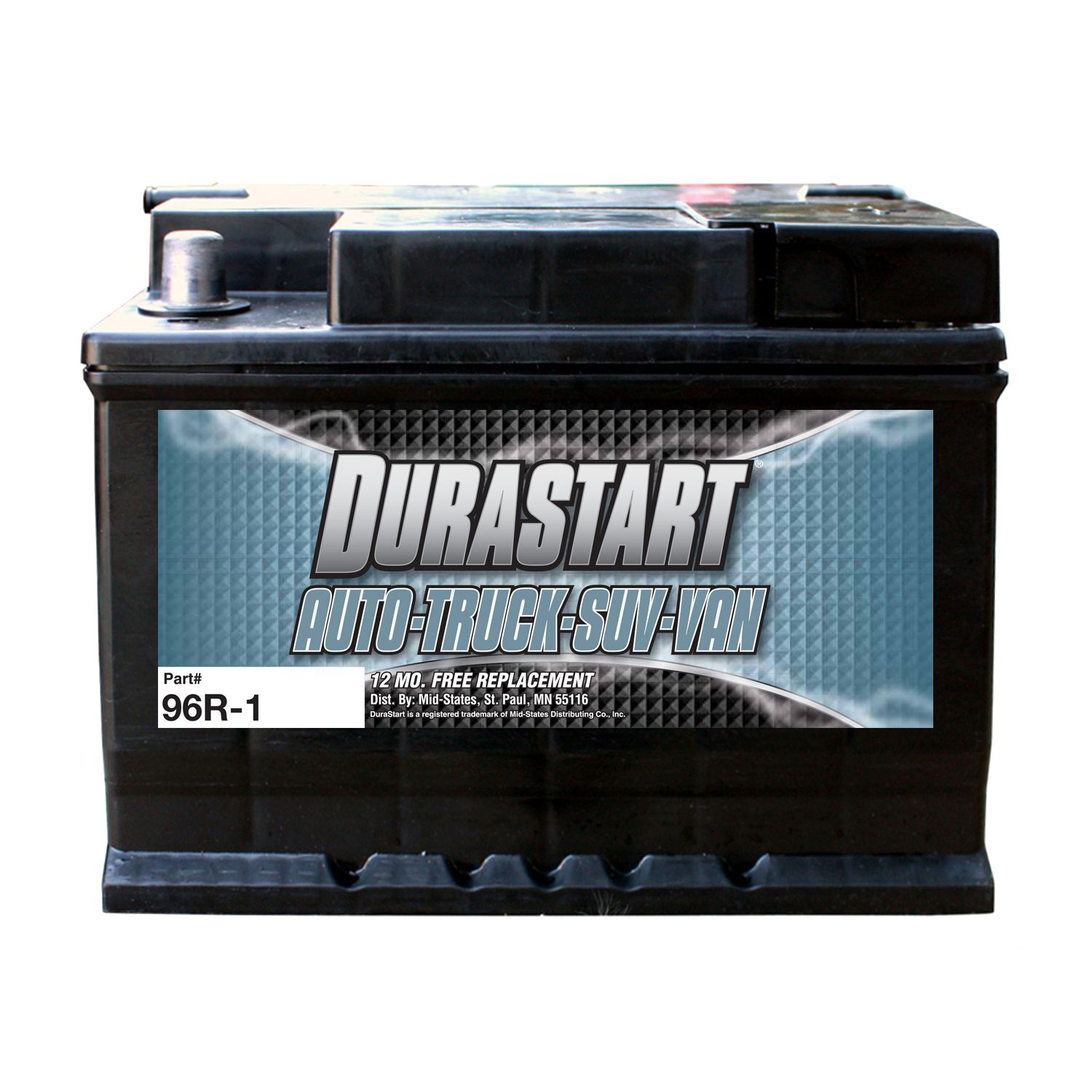 DuraStart 60 Month 12 Volt 590 CCA Auto Battery - 96R-CS