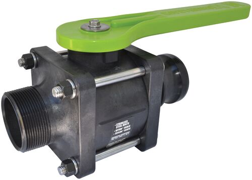 Green Leaf 2" MPT X 2" QC Locking Handle Valve