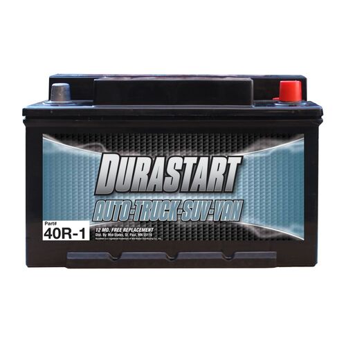 DuraStart 60 Month 12 Volt 590 CCA Auto Battery - 40R-CS