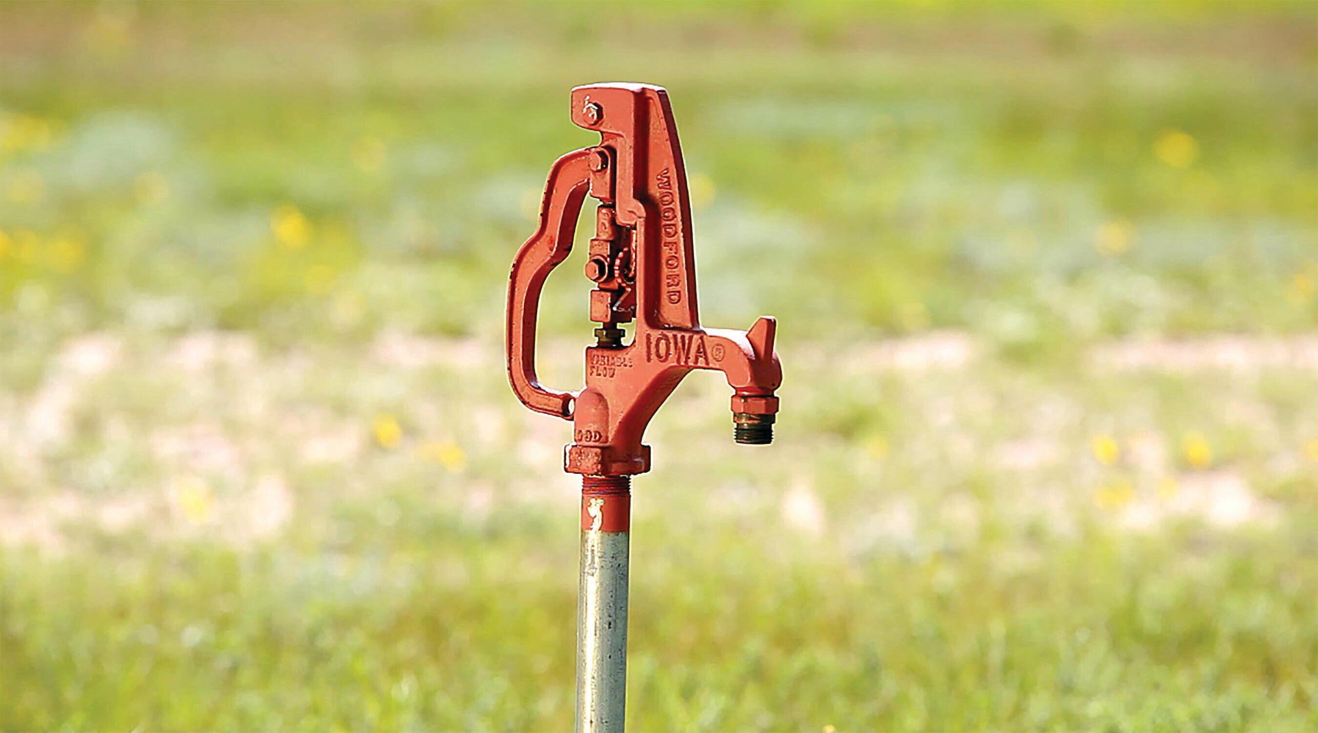 Woodford Freezeless Iowa Yard Hydrant With Flow Finder