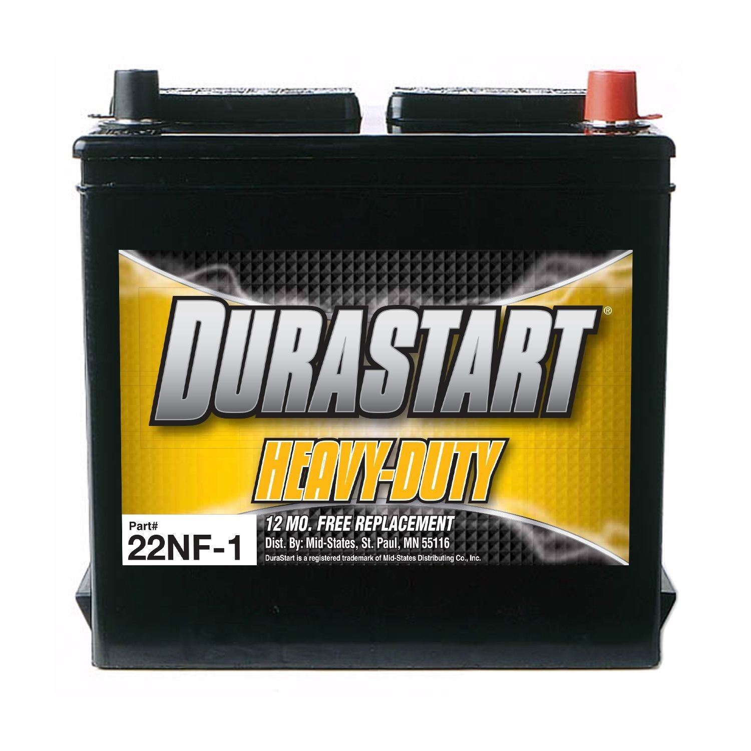DuraStart 24 Month 12 Volt 390 CCA Commercial Battery - 22NF