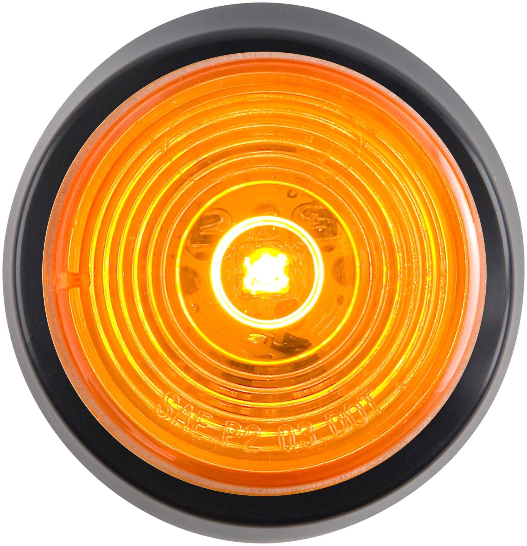 Optronics LED 2" Round Clearance/Side Marker Light Kits With Light And ...