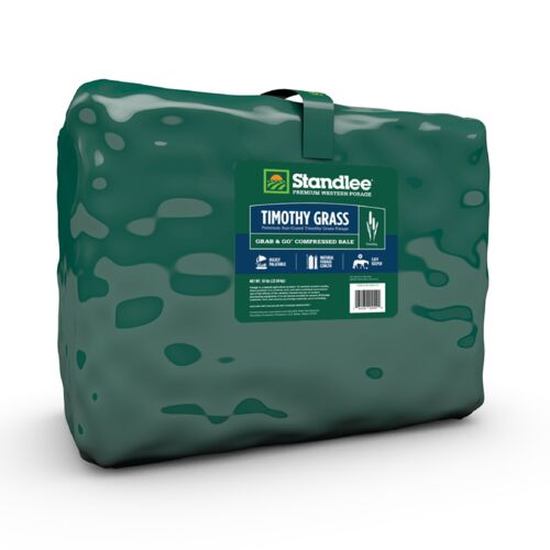 Standlee Hay Company Premium Timothy Grab-N-Go Bale of Forage - 50 lb