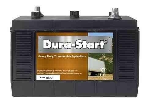 DuraStart 24 Month 6 Volt 610 CCA Commercial Battery - HD-2