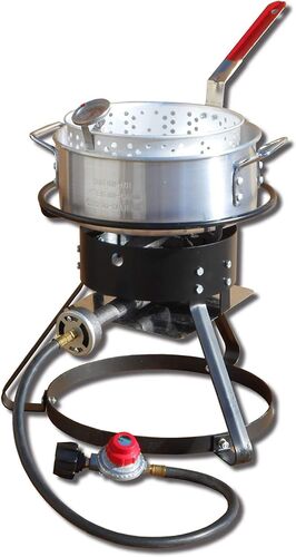 King Kooker Outdoor Cooker with Fry Pan