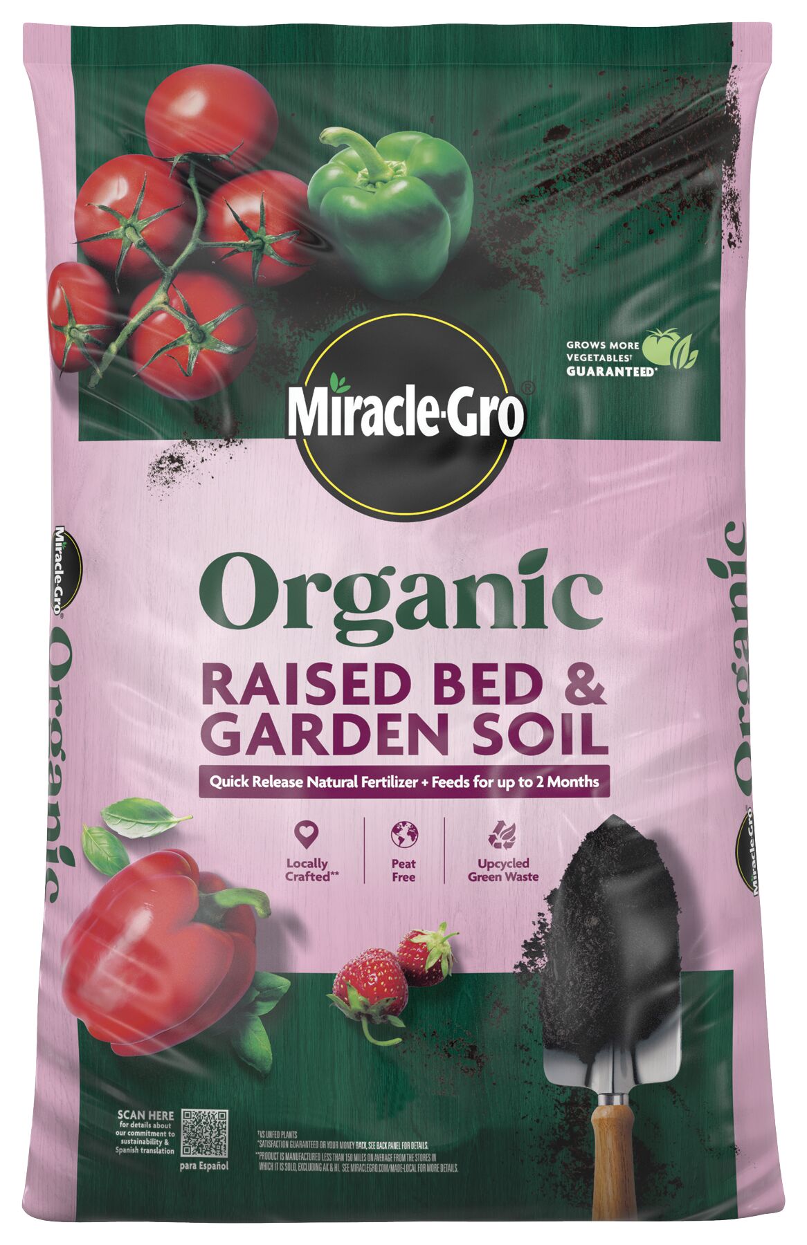 Miracle-Gro Bed and Garden Soil - 1 cu ft
