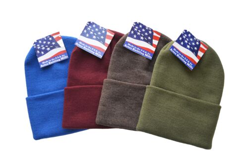 Artex Men's Cuff Knit Beanie in Assorted Colors