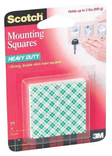 3M Scotch Permanent Mounting Squares
