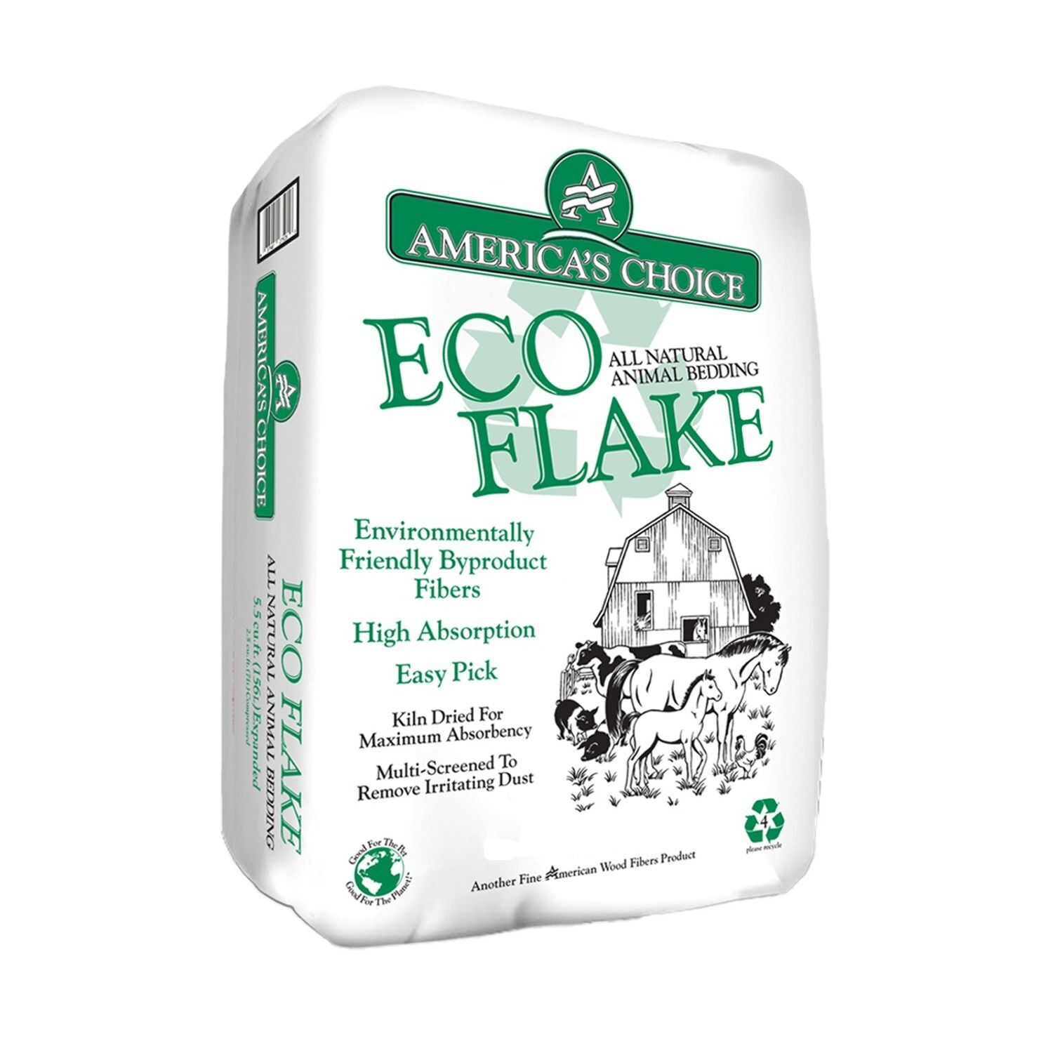 America's Choice Eco Flake All Natural Animal Bedding