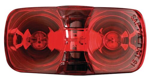 Optronics Red Double Bullseye Marker and Clearance Light