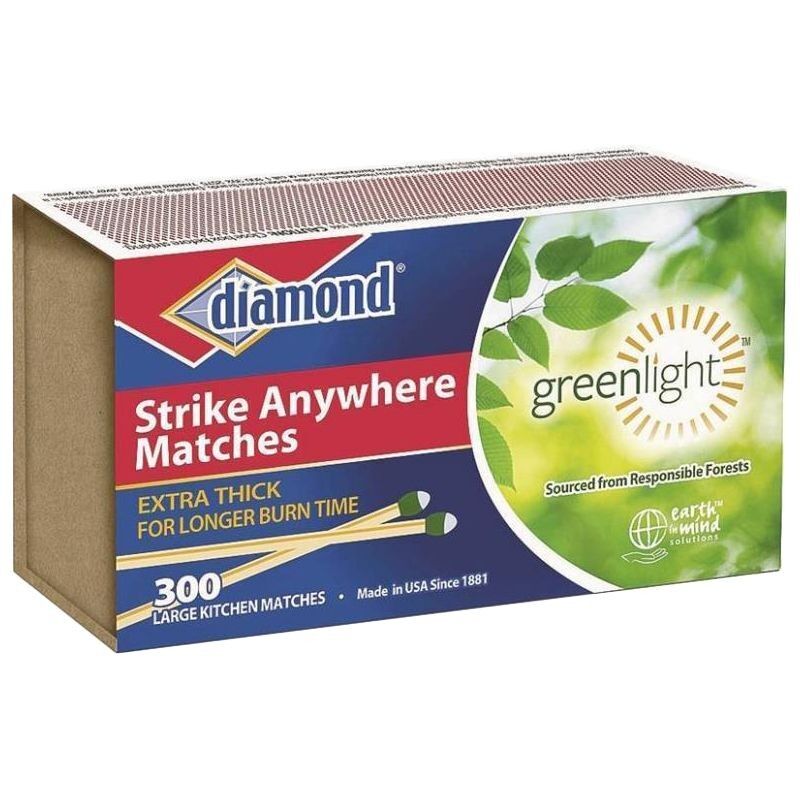 Diamond Greenlight Strike Anywhere Matches