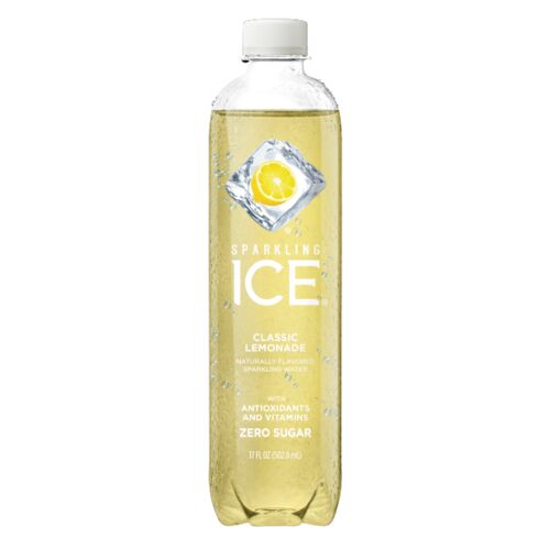 Sparkling ICE Lemonade Flavored Sparkling Water 17 fl Oz Single Bottle