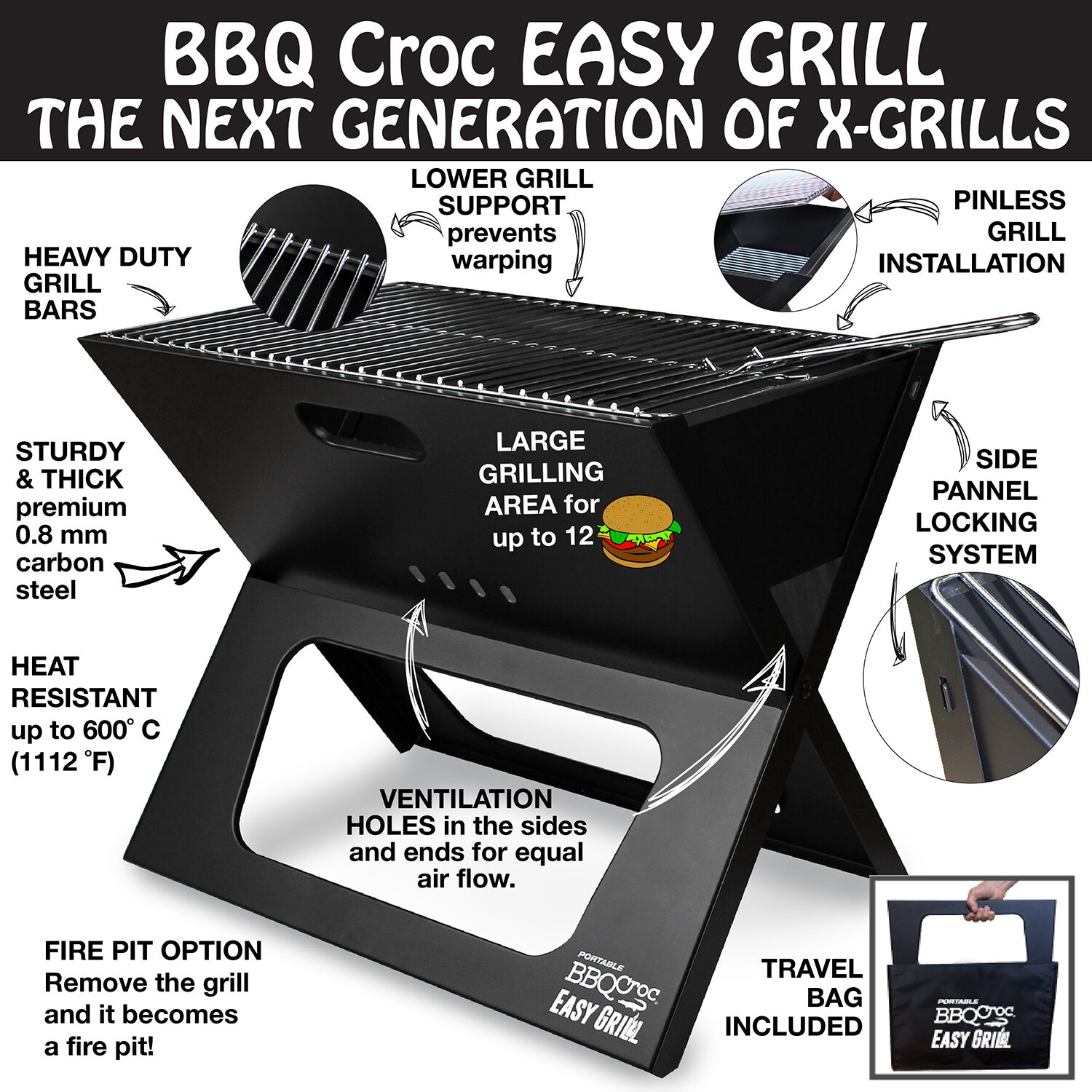 Portable Easy Grill