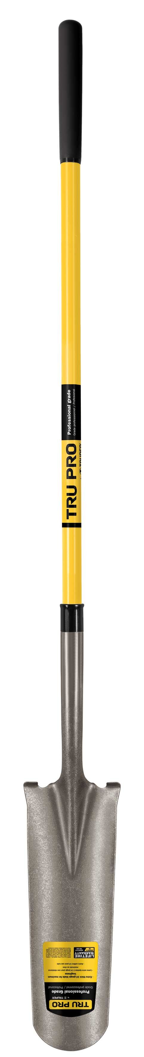 Truper Tru Pro Fiberglass Handle Drain Spade