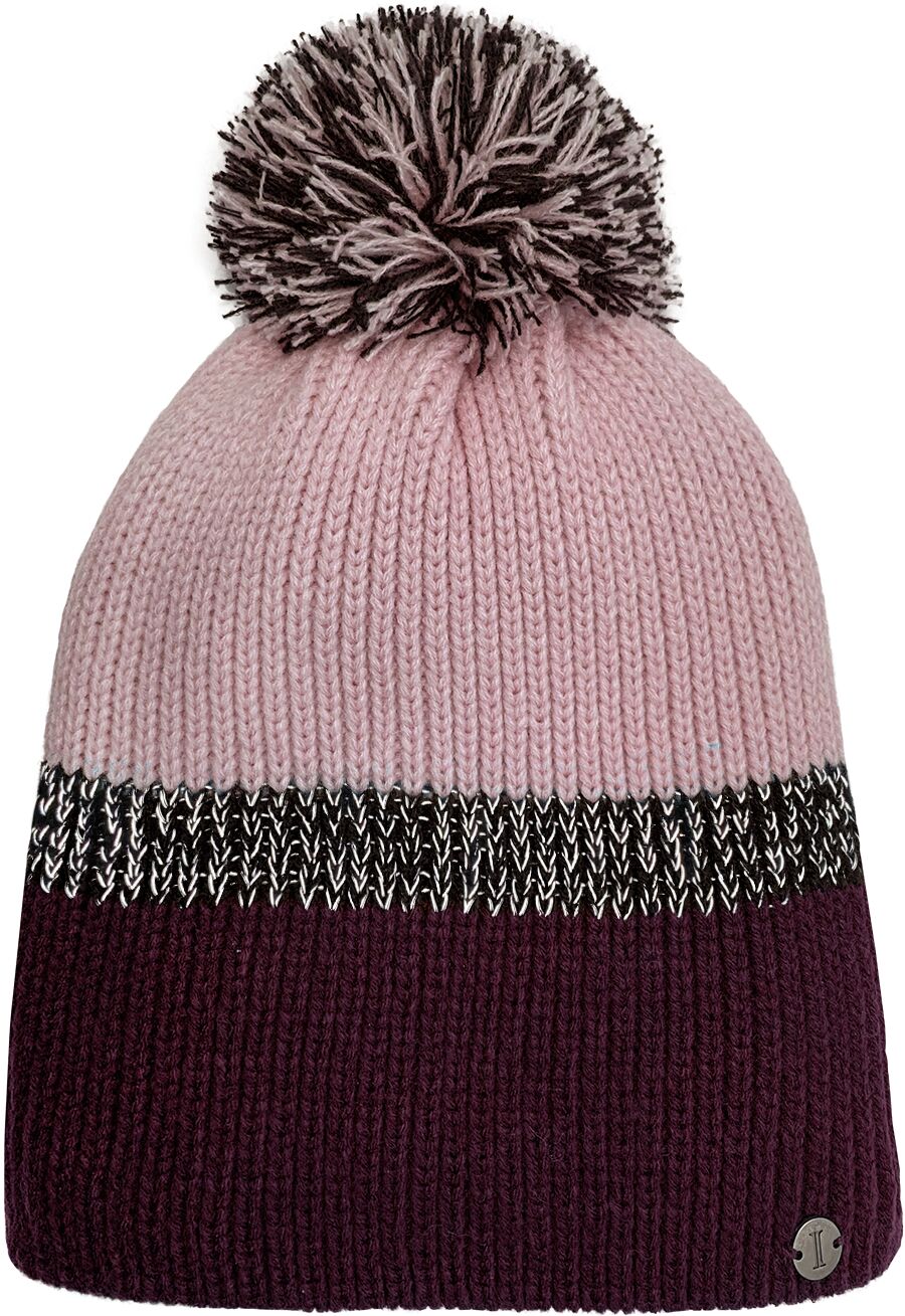 Igloos Women's Reflective Yarn Waffle Cuff Hat