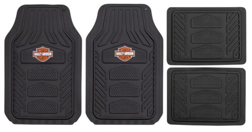 Plasticolor 4 Piece WeatherPro Floor Mats - Harley-Davidson
