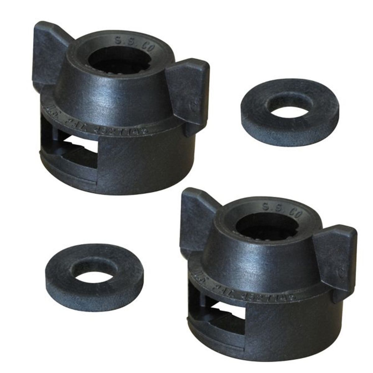 Fimco 2 Count Black Cap with Washer for Tee Jet TF Nozzle