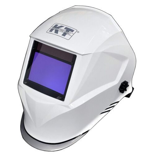 K T Industries Elite Series "Cool White" Auto Darkening Welding Helmet