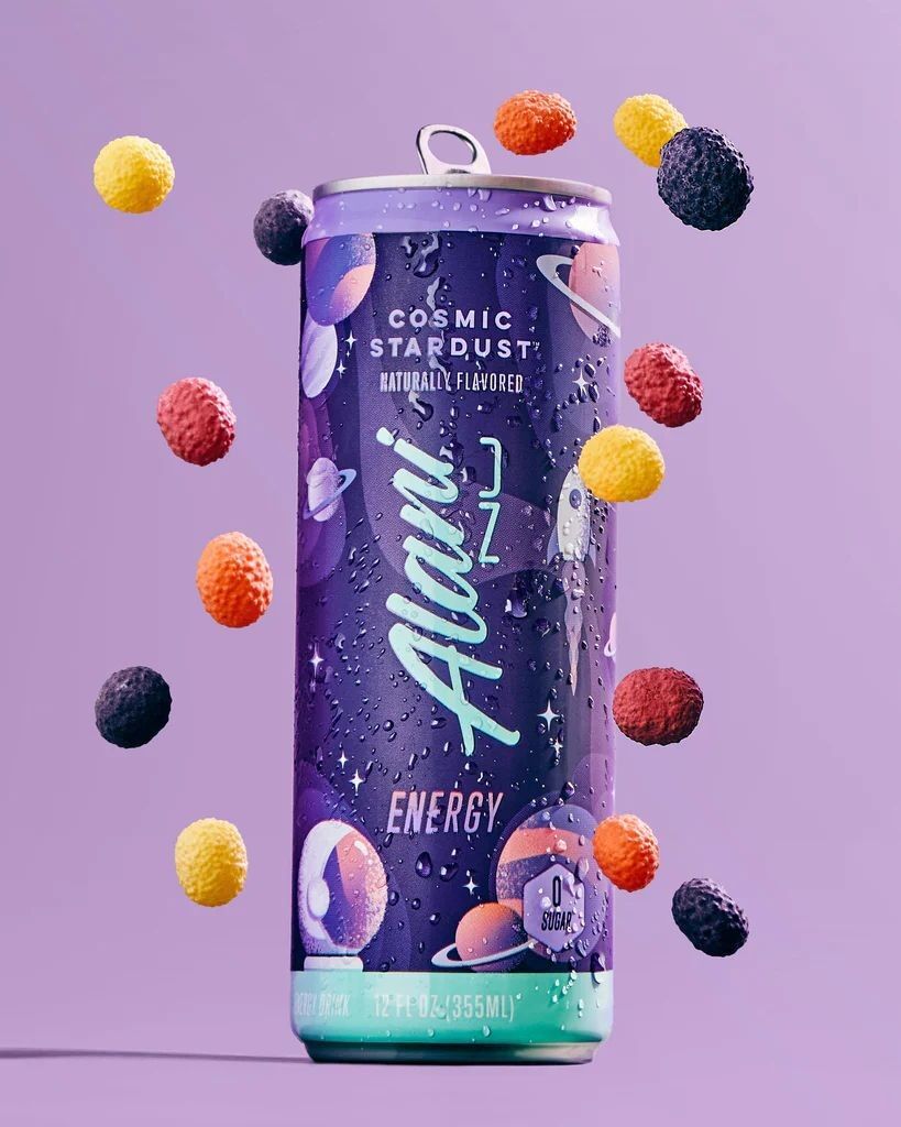 Alani Cosmic Stardust Energy Drink - 12 fl Oz Can