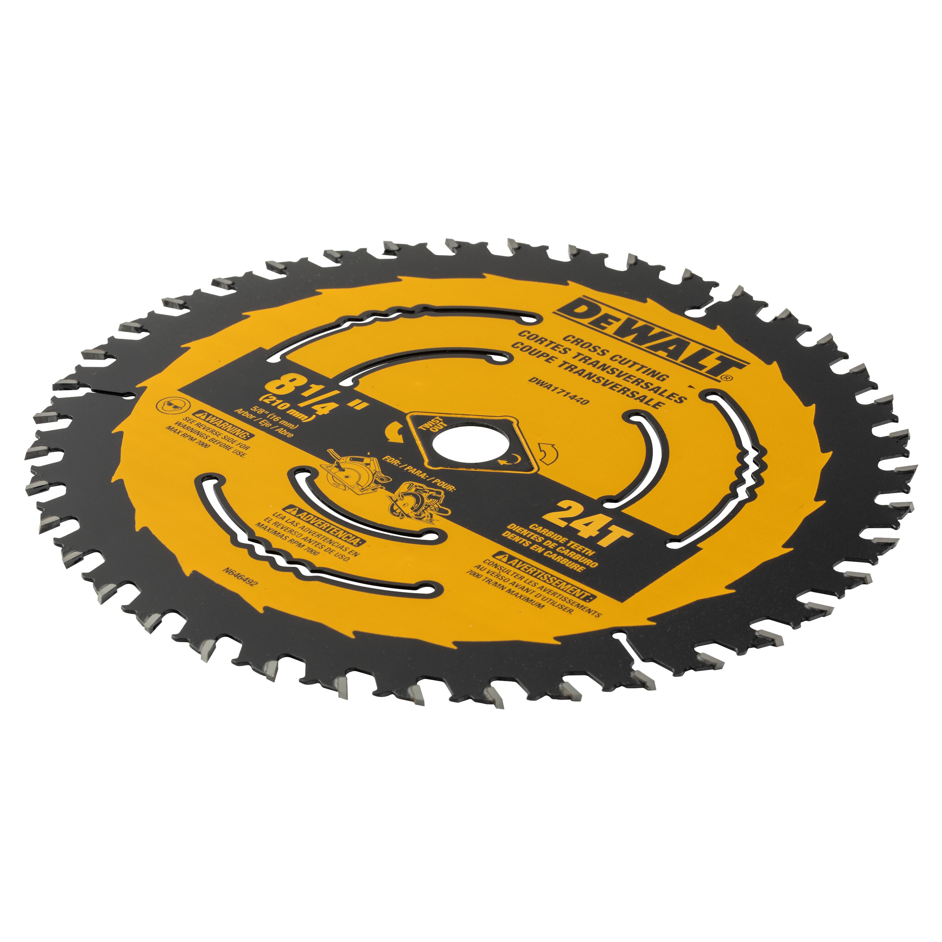 8-1/4" Cicular Saw Blades - 24 Tooth
