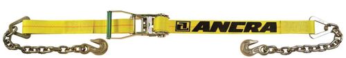 Ancra 2" x 27' Ratchet Strap with Chain Hook