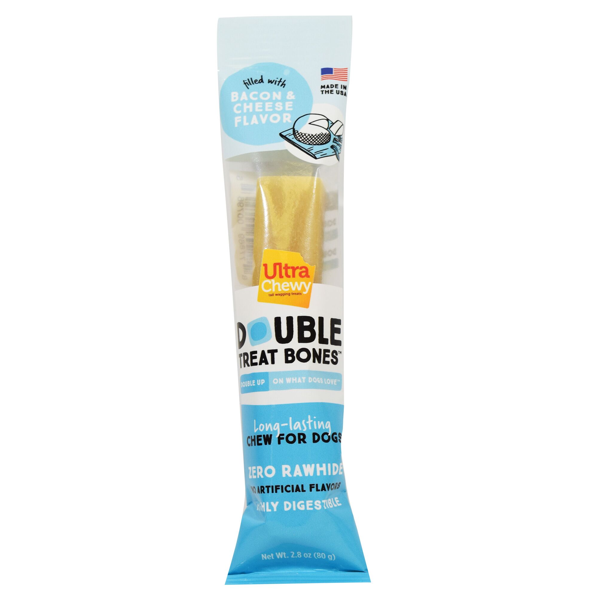 Ultra Chewy Double Treat Bone
