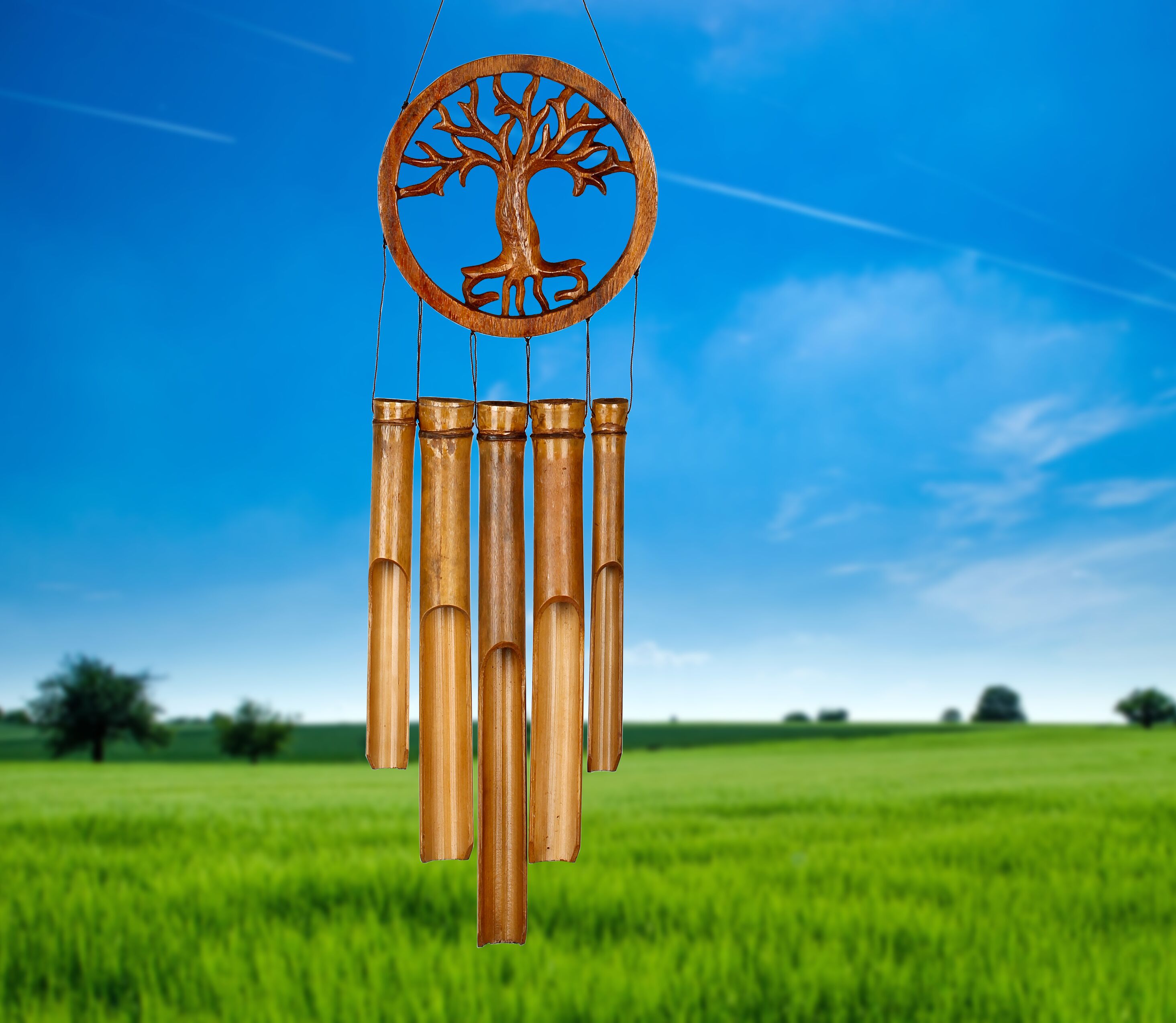 Woodstock Chimes Tree of Life Bamboo Chime