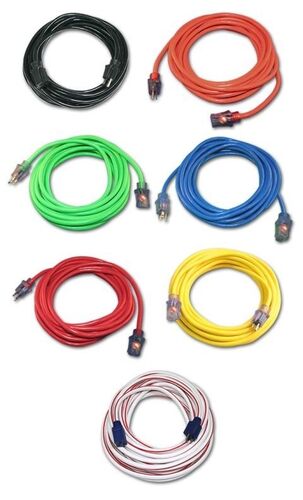 Century Wire & Cable Pro Style Lighted Extension Cord