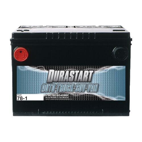 DuraStart 60 Month 12 Volt 630 CCA Auto Battery - 78P