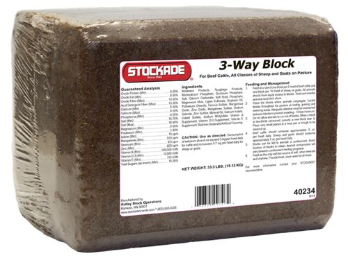 3-Way Block - 33.3 Lb