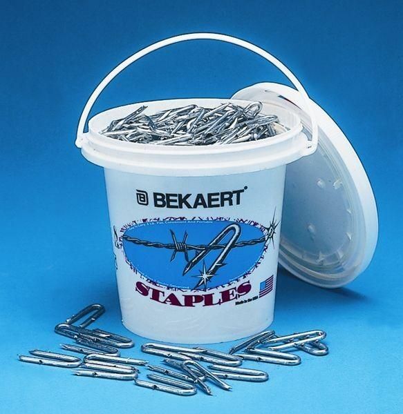 Galvanized Double Barbed Fence Staples
