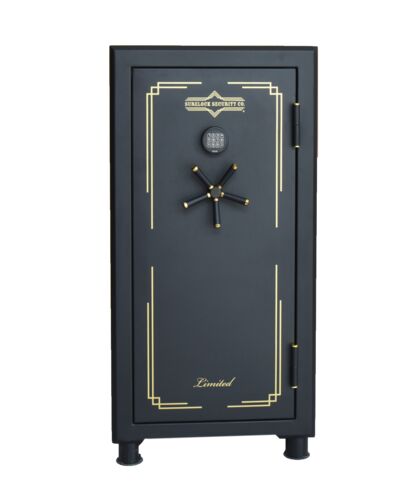 Surelock Security Co. Limited Edition 39-Gun Safe in Black and Gold