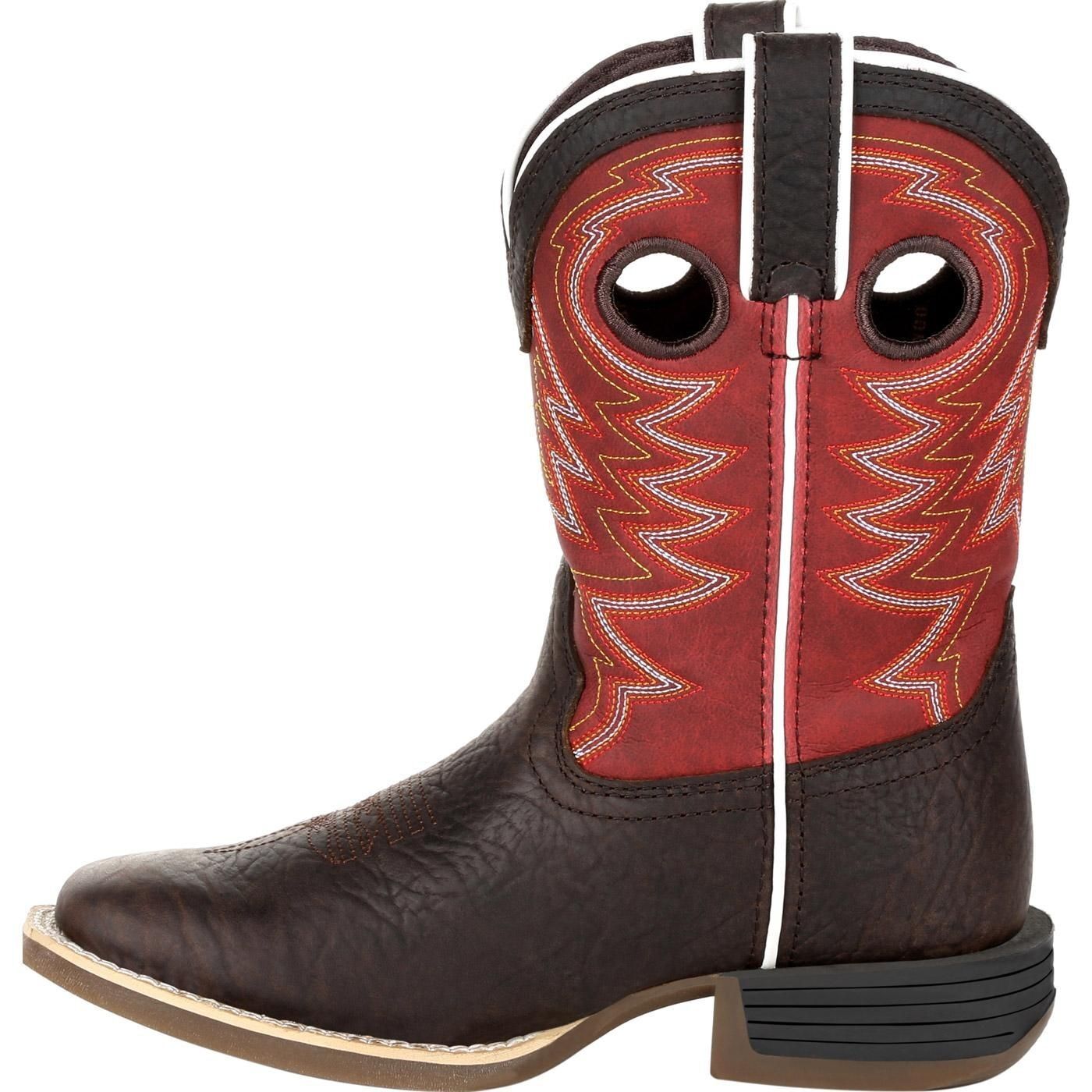 Durango Lil' Rebel Pro Little Kids' Red Western Boot