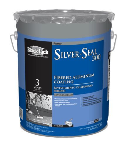 Black Jack Silver Dollar Aluminum Roof Coating - 4.75 Gallons