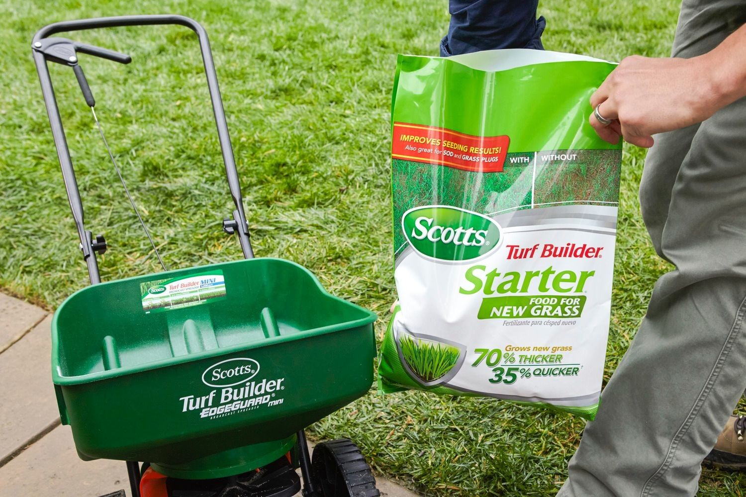 Scotts Turf Builder Starter Food for New Grass