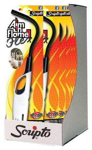 Scripto Aim 'n Flame Flex Utility Lighter