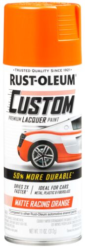 Rust-Oleum 12 Ounce Matte Orange Spray Paint