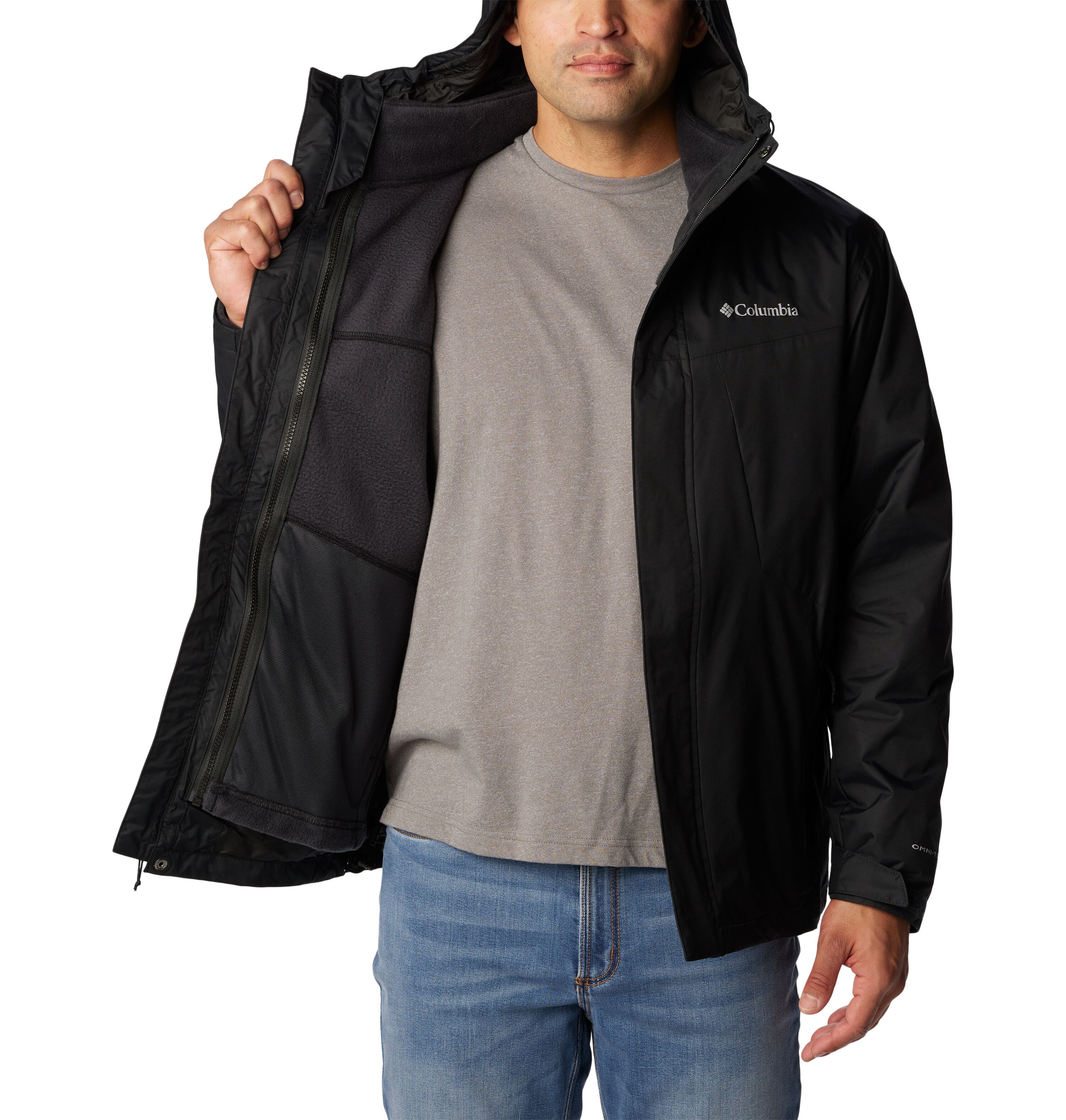 Men's Tunnel Falls Interchange Jacket in Black