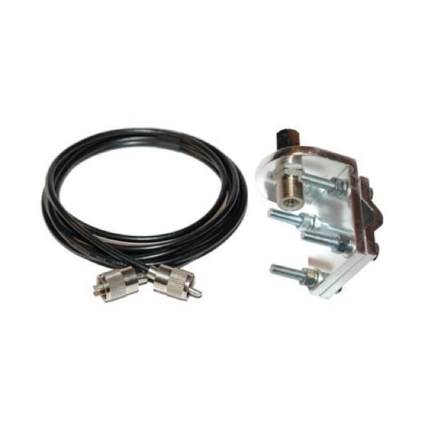 PowerComm Antenna Mirror Mount 2-Way Slimline Design