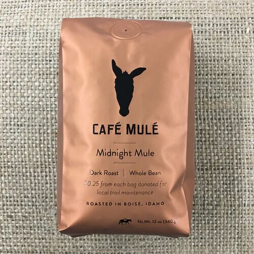 Cafe Mule Midnight Mule Dark Roast Coffee - 12 oz