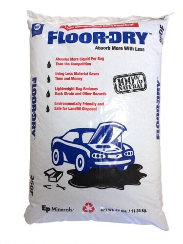 Floor-Dry Oil Absorbent 25 lb