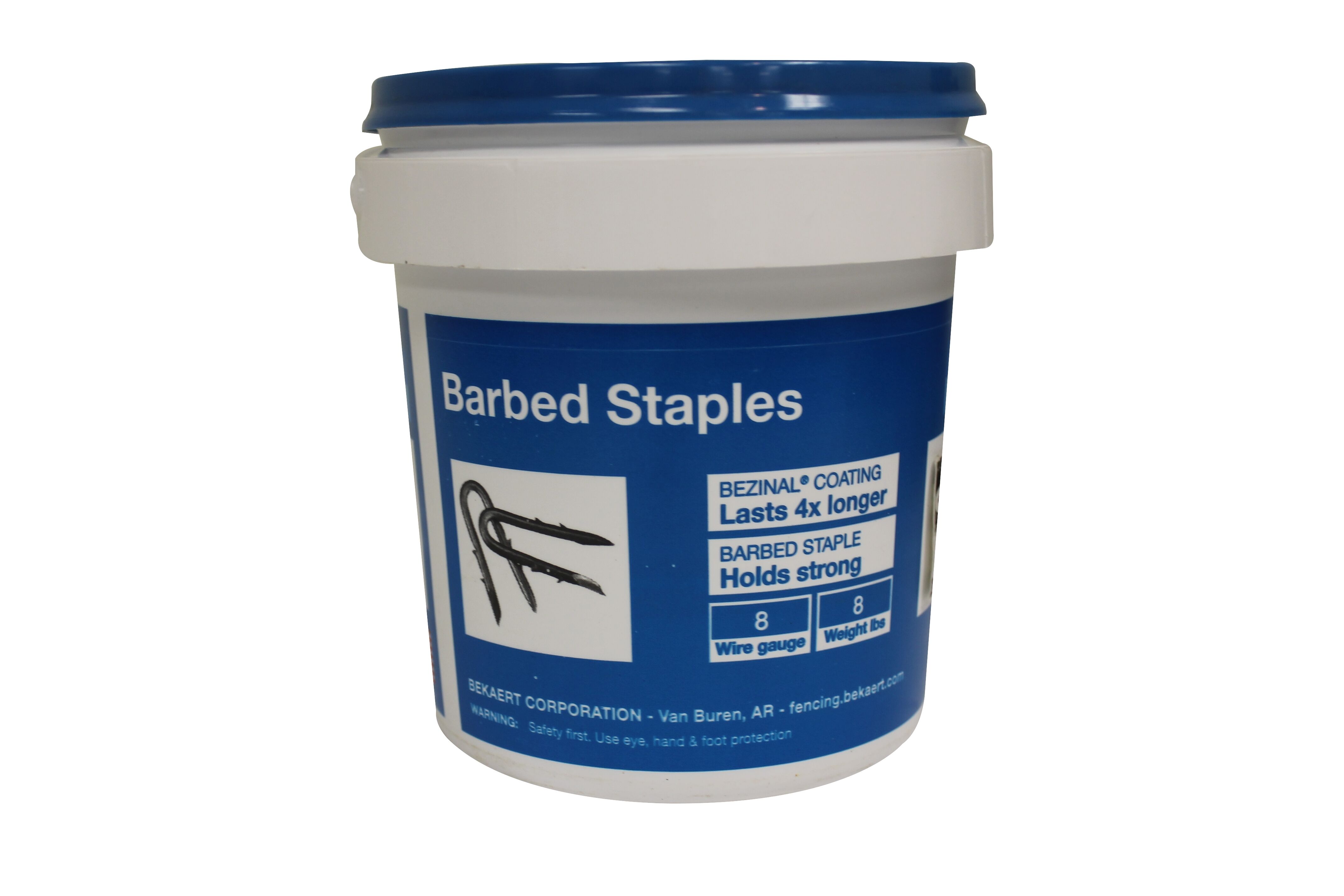 Galvanized Double Barbed Fence Staples