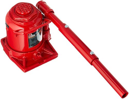 Big Red 20 Ton Hydraulic Stubby Low Profile Welded Bottle Jack