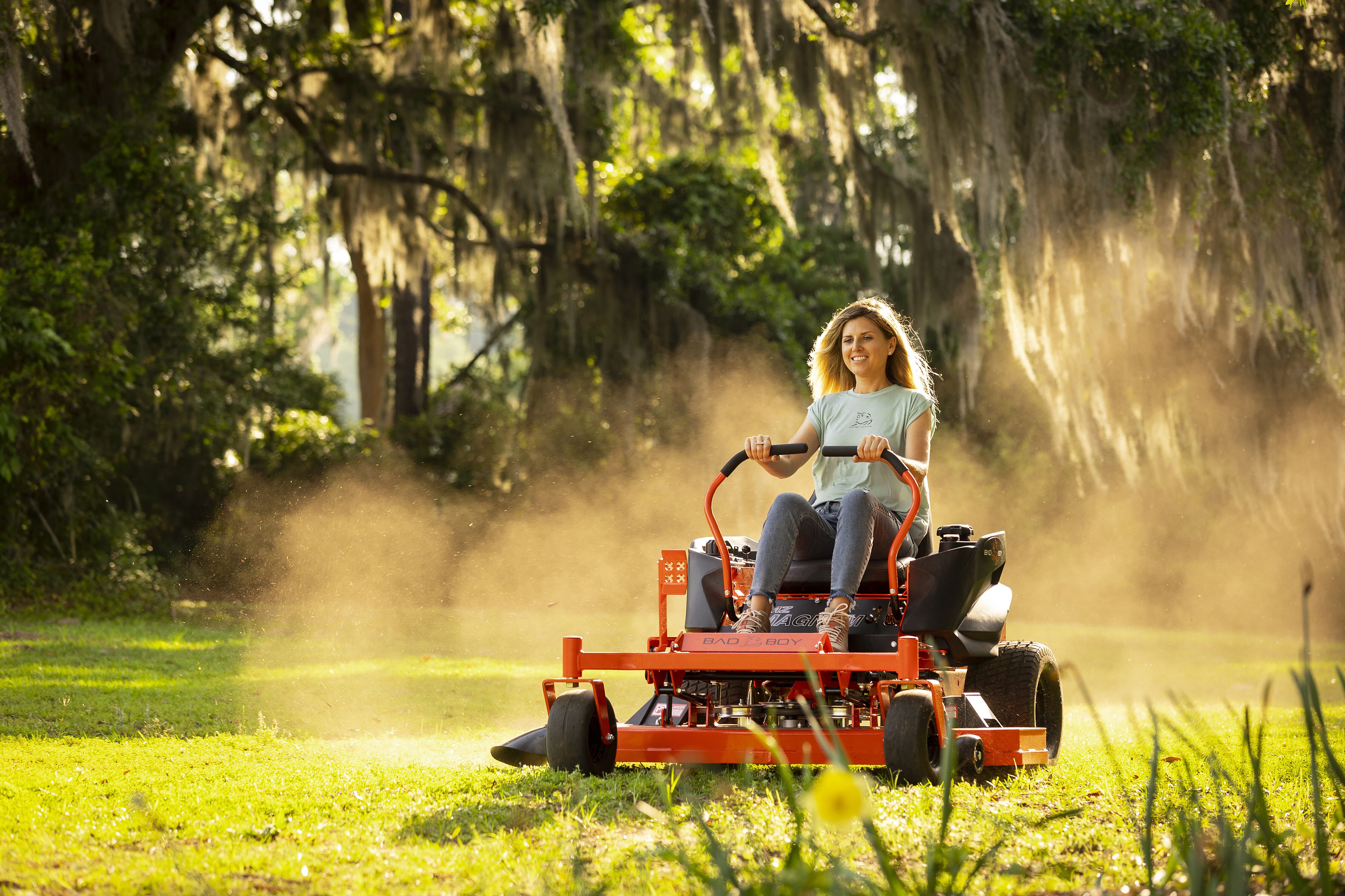 Bad Boy MZ Magnum Zero Turn Lawn Mower with 54" Deck and 725cc Kohler ...