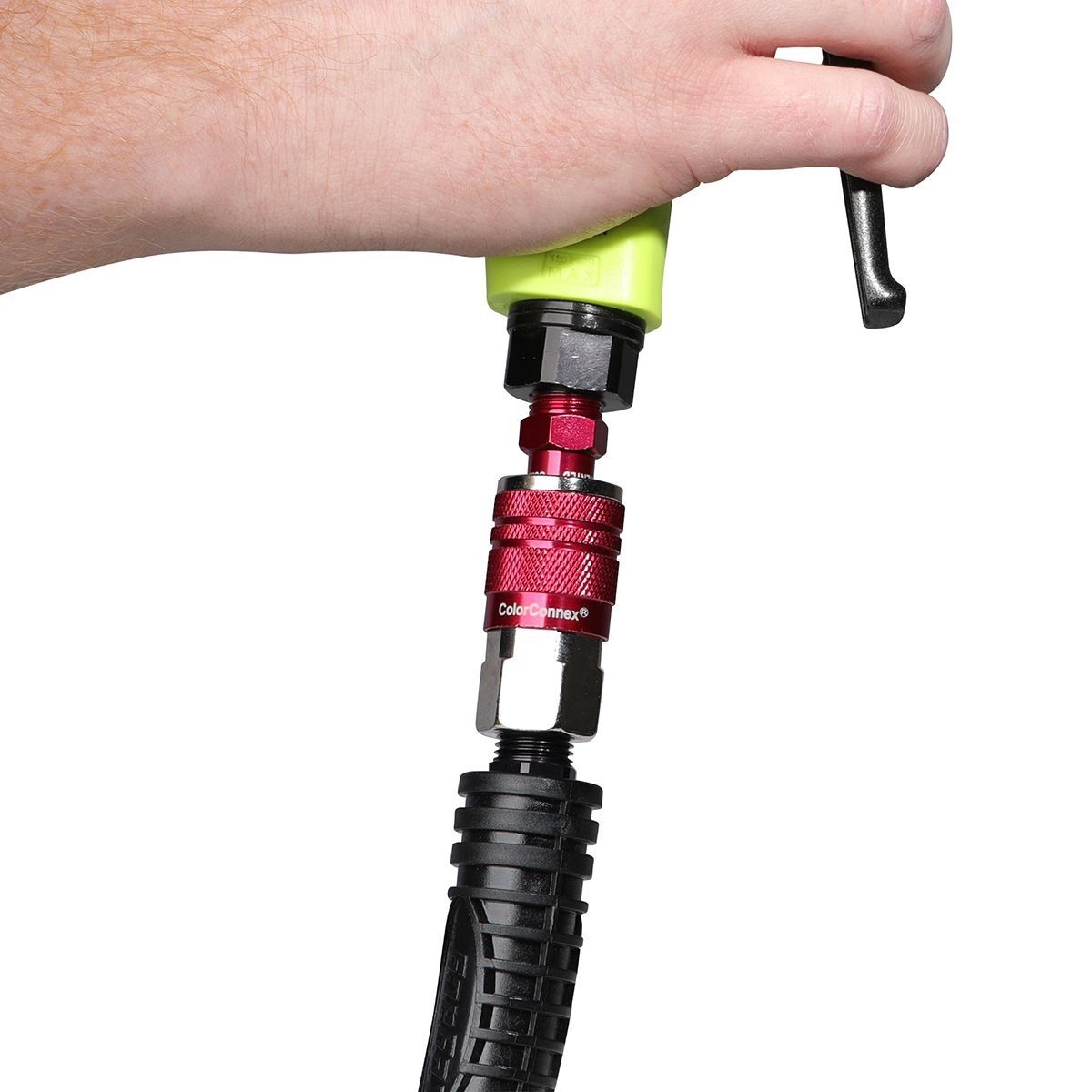 Legacy Color Connex Type D 7 Piece 1/4 in. Red Coupler and Plug Kit