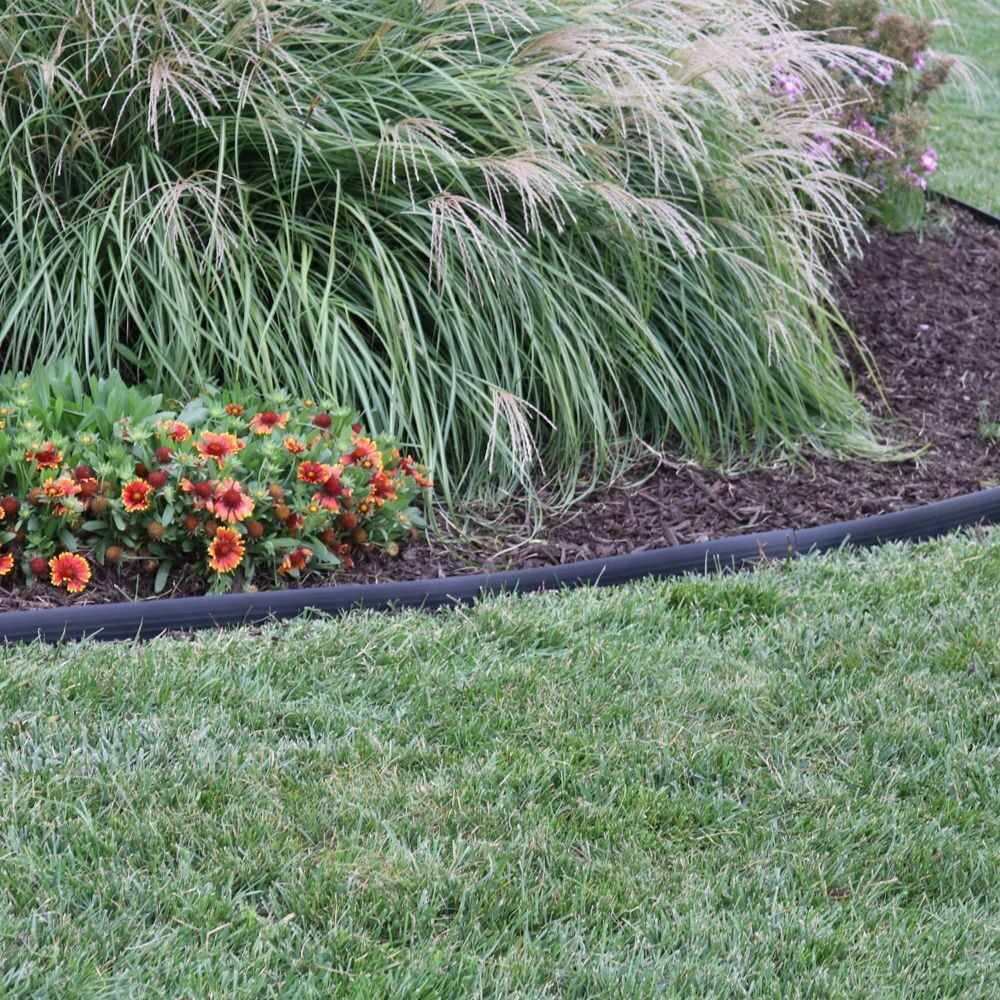 Valley View 3" Tall No Dig Innovative Edging - Black 20'