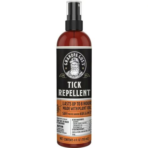 All Natural Tick Repellent Spray - 4 oz