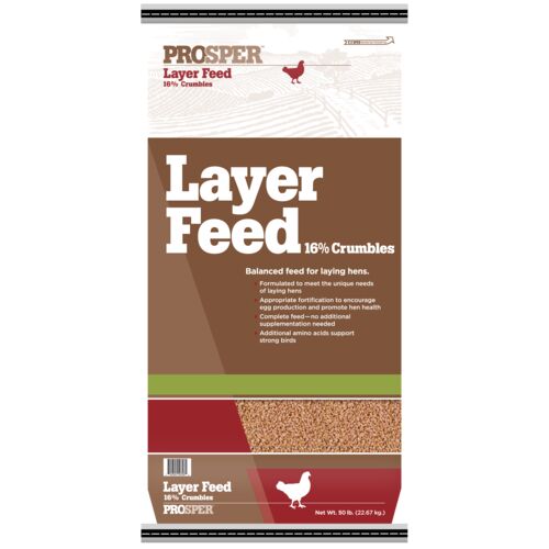 16% Layer Crumbles Feed - 50 Lb